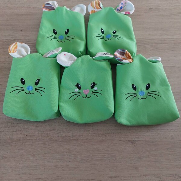 Baby Bunny Face Embroidery Design: Easter Machine Embroidery (instant ...