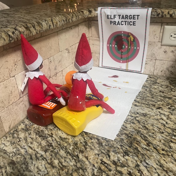 Christmas Elf Kissing Booth Printable | Hershey's Chocolate Kisses ...