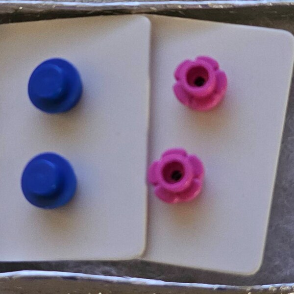 Pride Flag Brick Dangle Earrings - Etsy