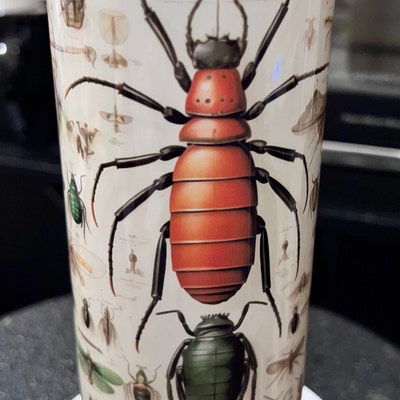 Creepy Alien Bugs, Insect Chart 1, 20 Oz Skinny Tumbler Sublimation ...