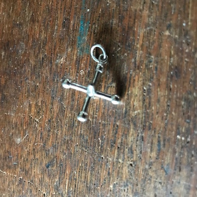 Large Silver Jack Necklace Sterling Silver Jack Charm on a - Etsy