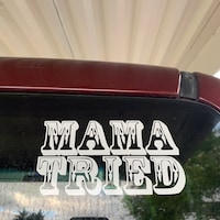 Car Monogram Decal Custom Bumper Sticker Personalized With Your ...