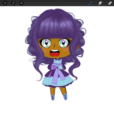 65 Procreate Realistic Hairstyles Stamps High Quality Female Hairstyles ...