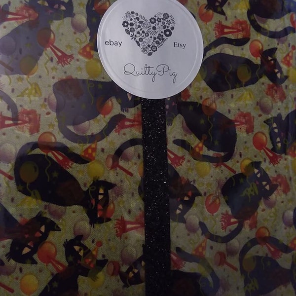 Vintage Hoffman Fabric, Woodblocks, Trees, Leaves & Grids in Purple ...