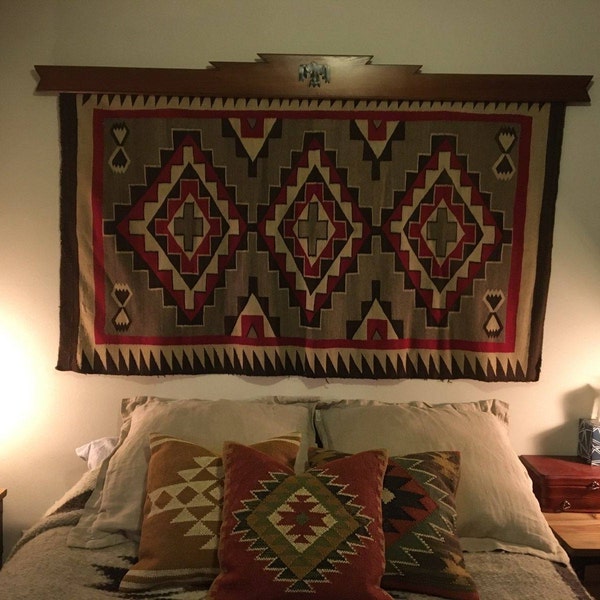 Quilt, Rug or Textile Hanger, Compression Hanger, Rustic, Rugs ...