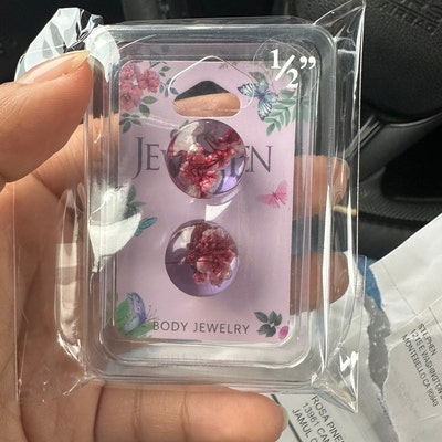 Heart Ear Gauges,flower Ear Plugs,2g-5/8''ear Stretchers,gauge & Plug ...