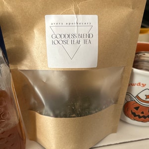 Goddess Blend Herbal Tea - Etsy