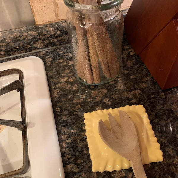 Handmade Ceramic Ravioli Spoon Rest: Kitchen Decor - Etsy