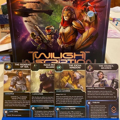 Twilight Imperium Codex III Vigil: Combo Pack for the Council Keleres ...