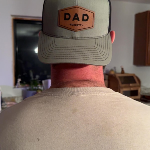 Personalized Dad Patch Hat, Dad Birthday Gift, New Dad Gift, Gift for ...