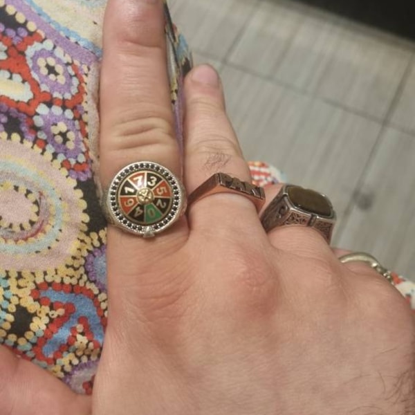 Onyx Stone Men Ring,roulette Ring,onyx Ring Mens,men Jewelry,poker Ring ...