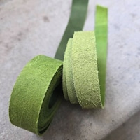 Distressed Green Leather Strap | Full Grain Leather| Bag Handles ...