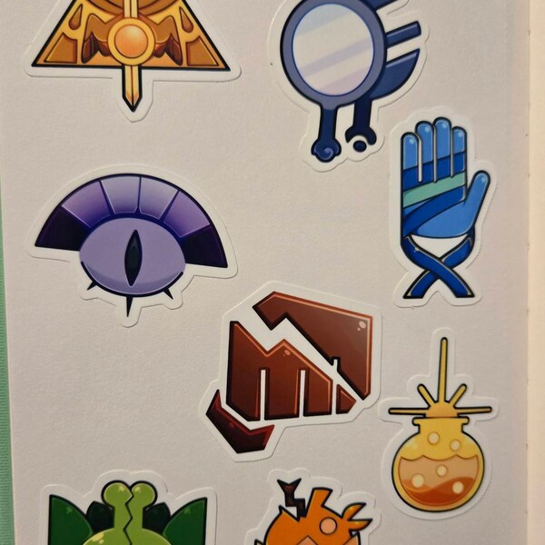 The Owl House Coven Sigil Vinyl Stickers Bundle - Etsy