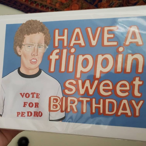 Napoleon Dynamite | Birthday Card - Etsy