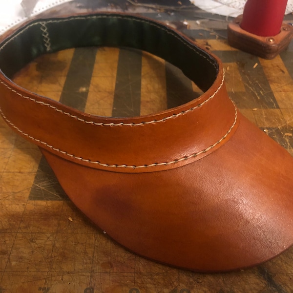 Leather Sun Visor Pattern PDF - by Leatherhub - Etsy