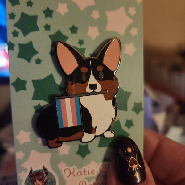 Corgi Pride Flag Bookmarks - Etsy