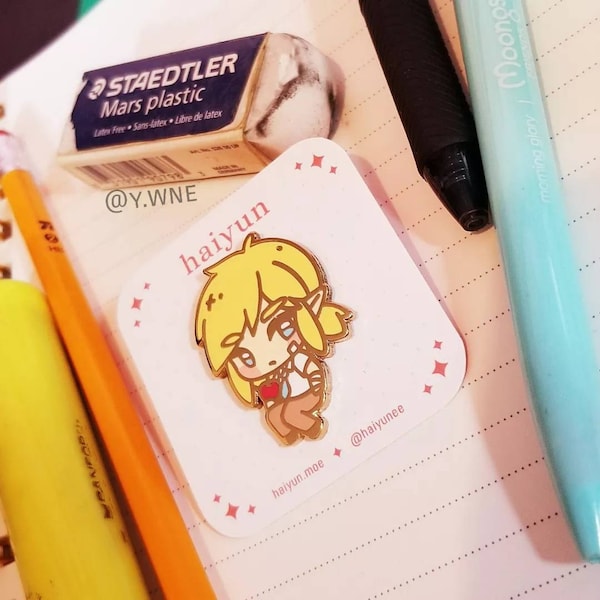 BOTW School Days Zelda & Link Hard Enamel Pins / Legend of Zelda ...