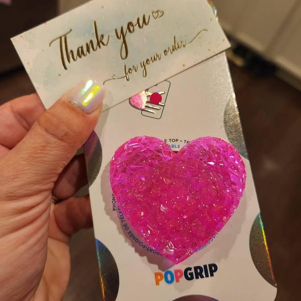 Resin Lotus Flower, Phone Accessories, Gold Phone Grip, Flower Phone ...