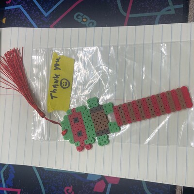 Mario Brothers Characters Perler Bead Bookmark With Tassel - Etsy