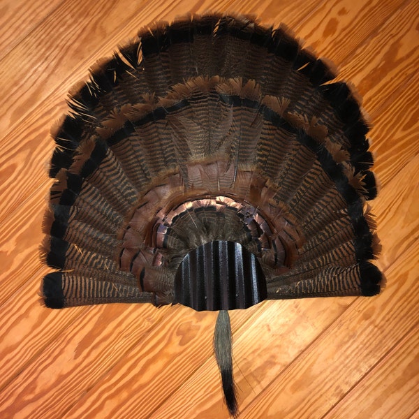 Turkey Fan Mounting Kit 1 to 2 Fan Display (black) - Etsy