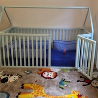 Square Canopy Bed, Four Poster Bed, King Size Bed, Low Platform Bed ...