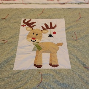 Reindeer Foundation Paper Piecing Pattern - Etsy
