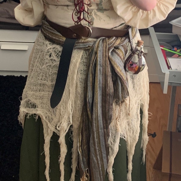 Ragged Net Over Skirt - Etsy