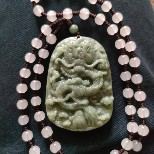 Jade Pendant, Green Jade Necklace, Jade Necklace, Green Gem Jewelry ...