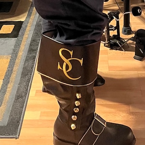 Handmade Santa Claus Boot,nubuck Leather Boot,santa Suit,chrismas ...