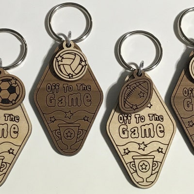 Off to Sports Keychain SVG, Ai, EPS Files Baseball Svg Football Svg ...