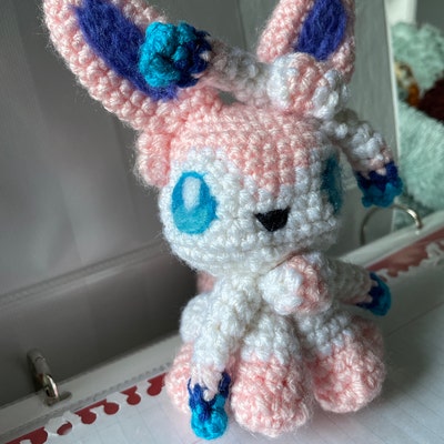 Sylveon Amigurumi Crochet Pattern - Etsy