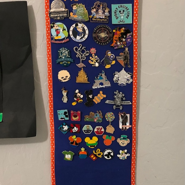 Pin Display Custom - Personalized - Trading Pin Display - Pin Holder - Etsy