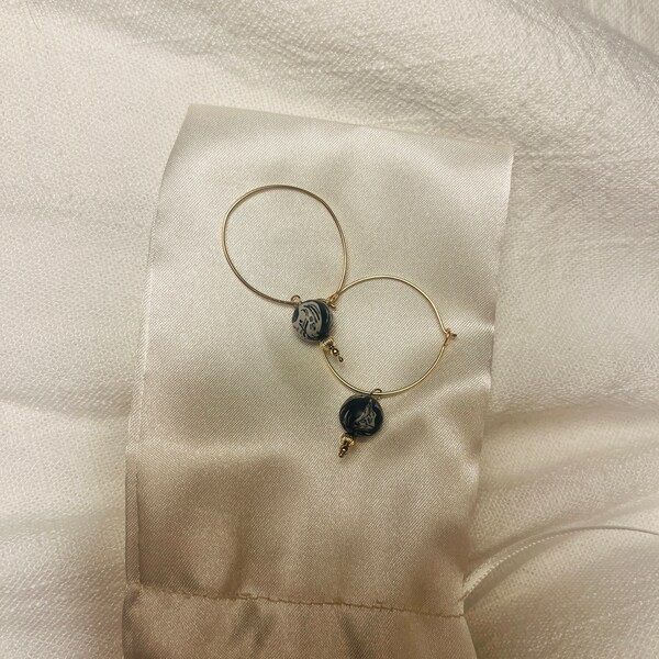 14k Gold Filled Booty Earrings, Funky Unique Statement Jewelry, Elegant Body Handmade Wire Gifts ...