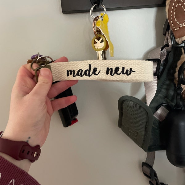 Embroidered Key Fobs | Fully Alive Key Fob | Made New Key Fob | Be the ...