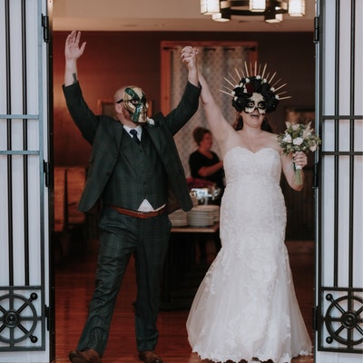 MADE TO ORDER . Half Face Catrina Mask. Catrina Mask With Black Peonies ...