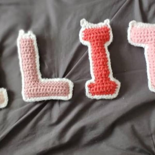 Alphabet Crochet Pattern, Uppercase Letters Amigurumi Tutorials ...