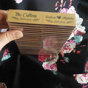 Perfect Match Matches Wedding Matches Favor, Personalized Wedding ...