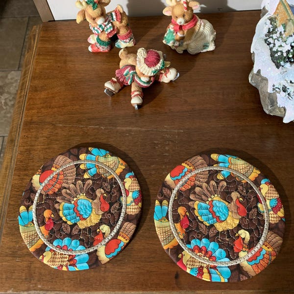 Mickey Mouse Super Cute Mug Rug Coaster 5 X 5 Whimsical Quilted ...