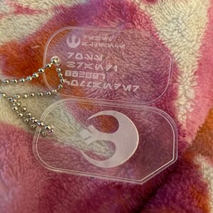 Star Wars-inspired Dog Tags Customized in Aurebesh - Etsy