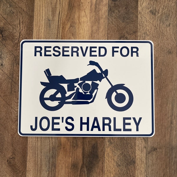 Personalized Motorcycle Sign - Etsy