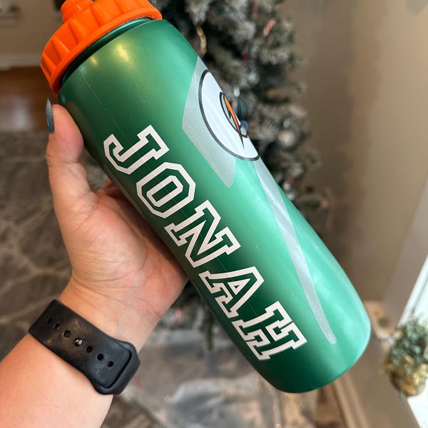 Personalized Custom Gatorade Bottle With Name Team Gift Birthday Party ...