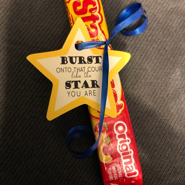 Bursting With Appreciation Starburst Gift Tags - Etsy