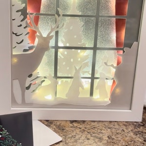 Lighted Pet Remembrance Shadow Box Paw Prints on Our Hearts - Etsy