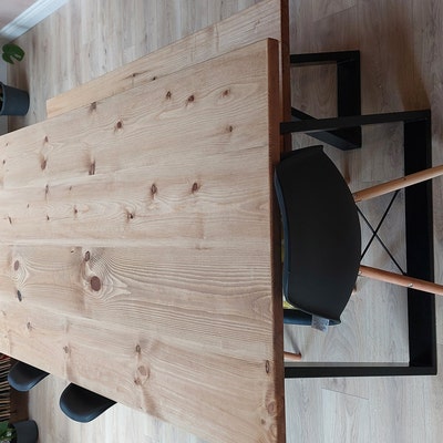 ARTEMIS Dining Table Bench Chairs Luxury Industrial Free - Etsy UK
