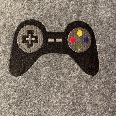 Video Game Controller Embroidery Design. Mini Game Controller. Machine ...