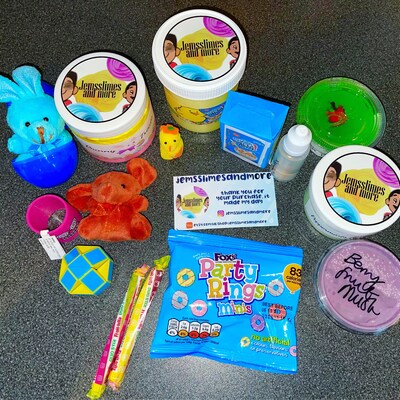 Fruit Loop Cereal Milk Slime UK SELLER - Etsy