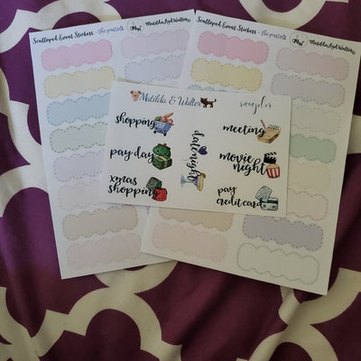 Mini Dustbin Stickers Wheelie Bin Day Stickers Trash Can Stickers ...