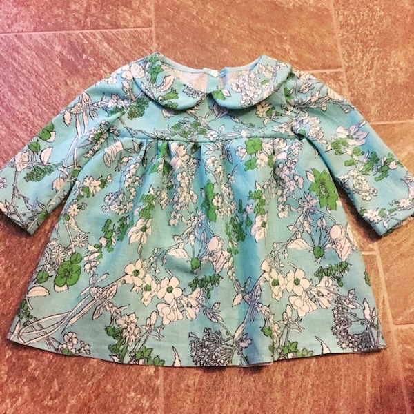 Smock Dress PDF Sewing Pattern. Loose Fitting Dress. Toddler Dress ...