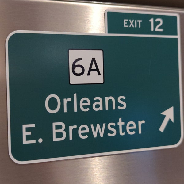 Route 6 Exit 5 Cape Cod Sticker - Etsy