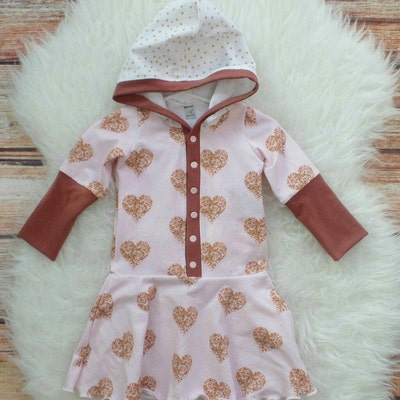 Lyra Hooded Dress PDF Pattern - Etsy